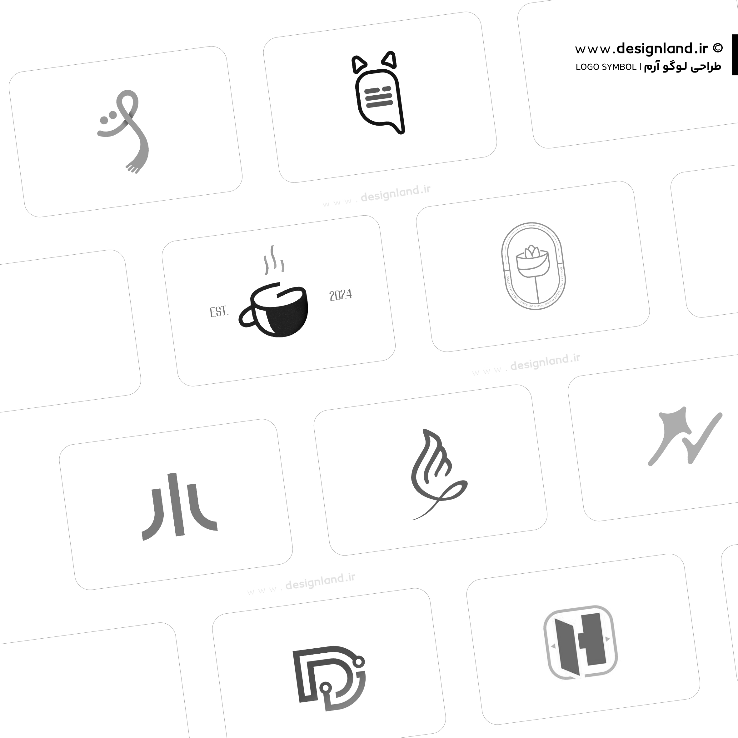 سفارش آنلاین طراحی لوگو آرم (نماد تصویری ) - دیزاین لند